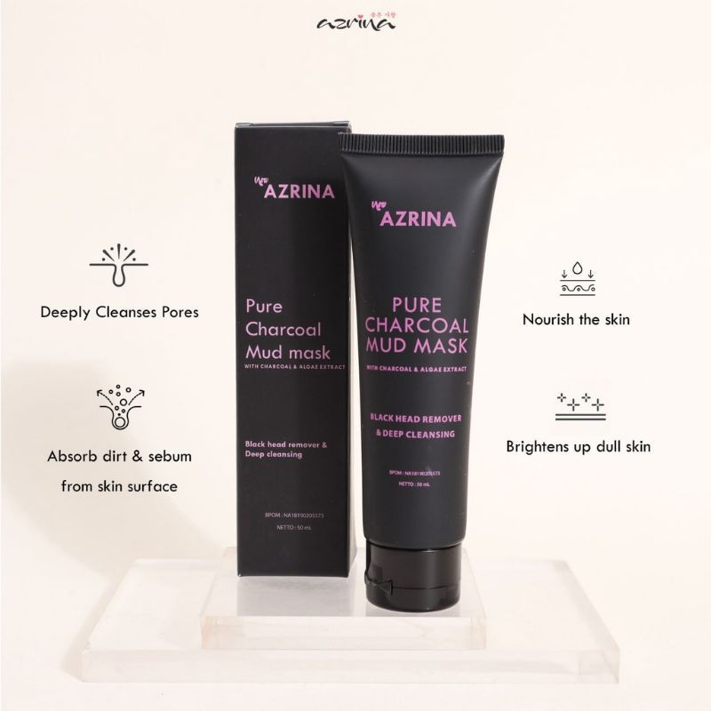 Azrina Pure Charcoal Mask | Shopee Malaysia