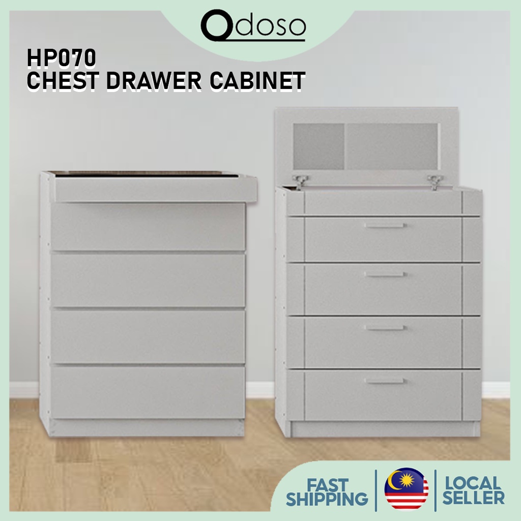 Odoso HP070 Kabinet Laci Dada (Meja Solek) Perabot Bilik Tidur Meja ...