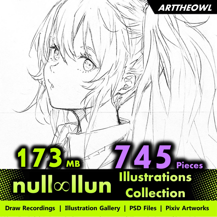 🔥 ぬるTaKa null∞llun Official Illustration Collection 🔥 Anime Manga ...
