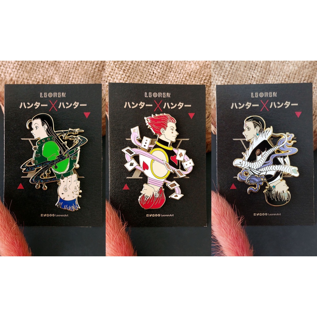 Hunter X Hunter X Hunter - HxH -Hard Enamel Pin | Shopee Malaysia