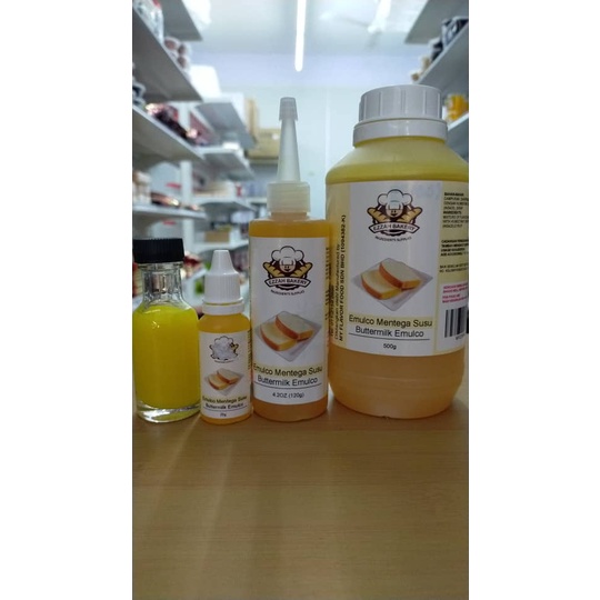 Buttermilk Emulco 25gm | 120gm | 500gm My Flavor Brand | Shopee Malaysia