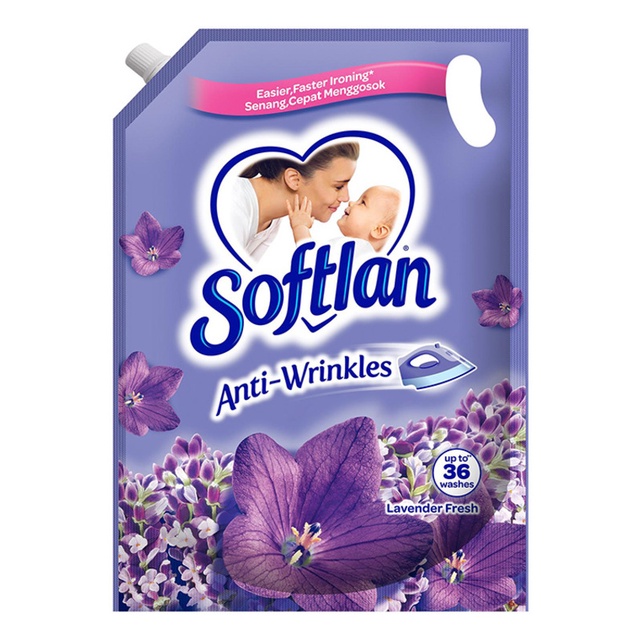 Softlan Softener Lavender 1.4L (Refill) | Shopee Malaysia