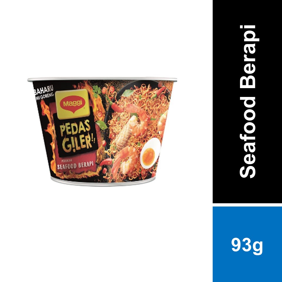 Maggi Pedas Giler Seafood Berapi 93g | Shopee Malaysia