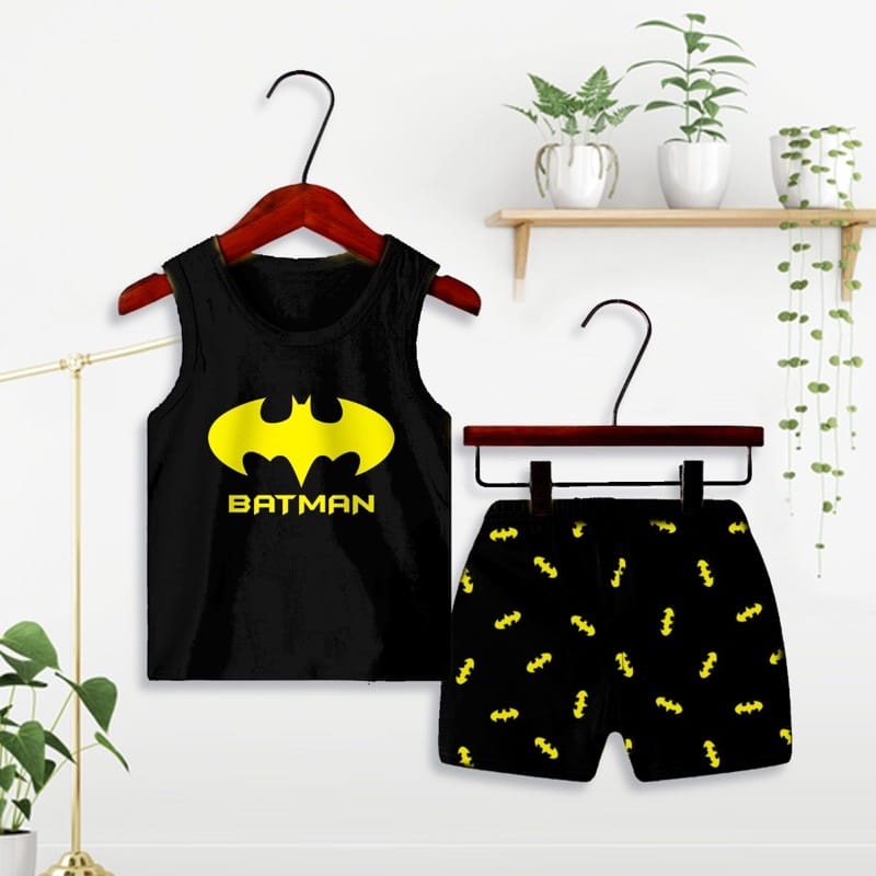 Children's Singlet Suits With Cute Character And Cool Superhero Models ...