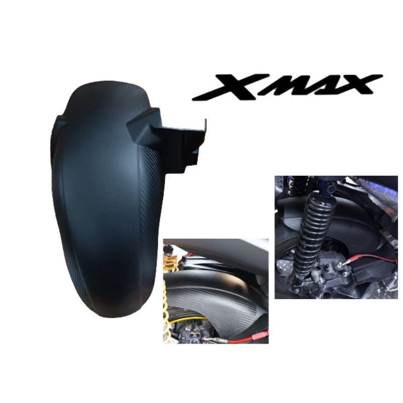 Yamaha X-max Xmax 250 300 V1 Splash Guard Rear Hugger Fender Flexible ...