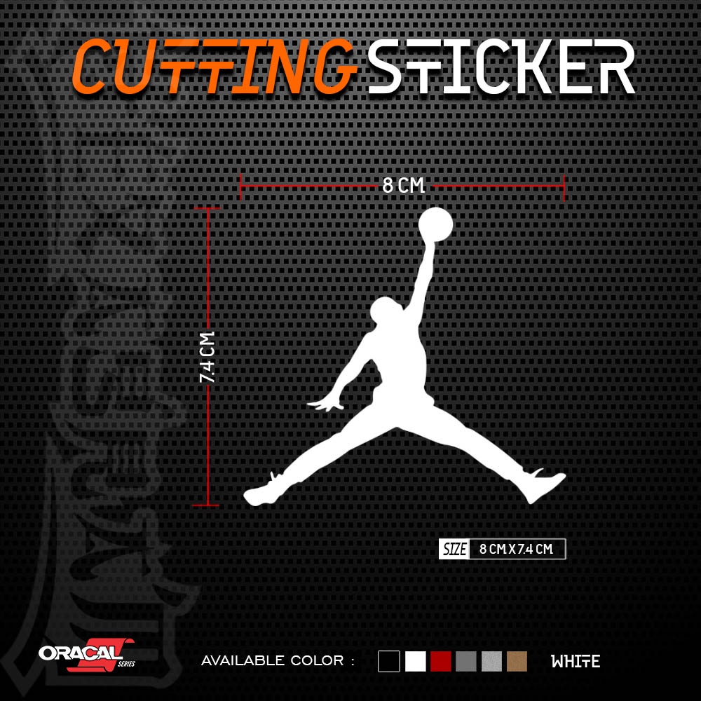 Jordan Water Sticker Cutting | Jordan Water Cutting Sticker | Shopee ...