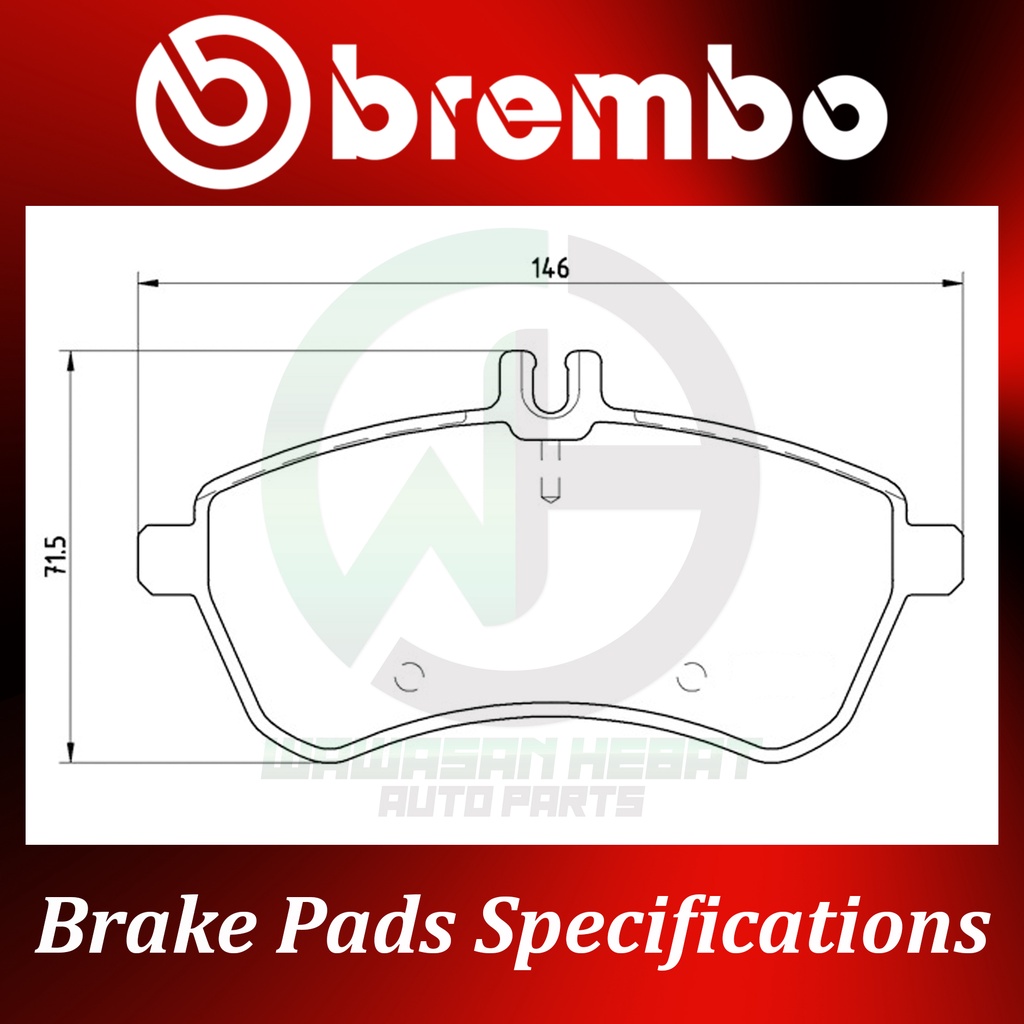 Mercedes Benz C Class W204 C200 Front / Rear Brake Pad , Disc Brake ...