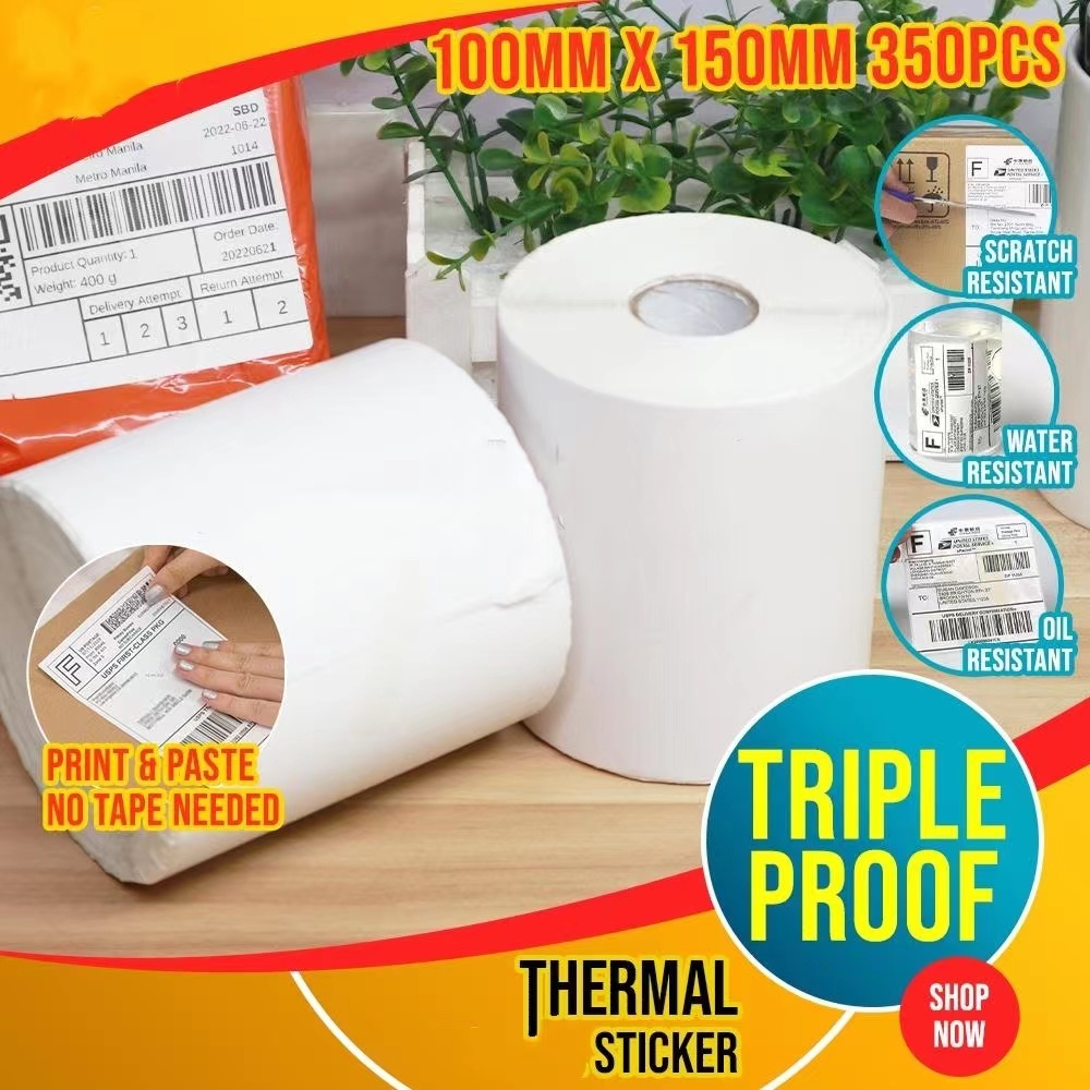 MF LABEL Xprinter Waybill Thermal A6 Printer Paper (100 x 150mm ...