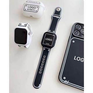 Apple Watch Band Iwatch Two-dimensional S7 Strap Apple Watch 6 54321se ...