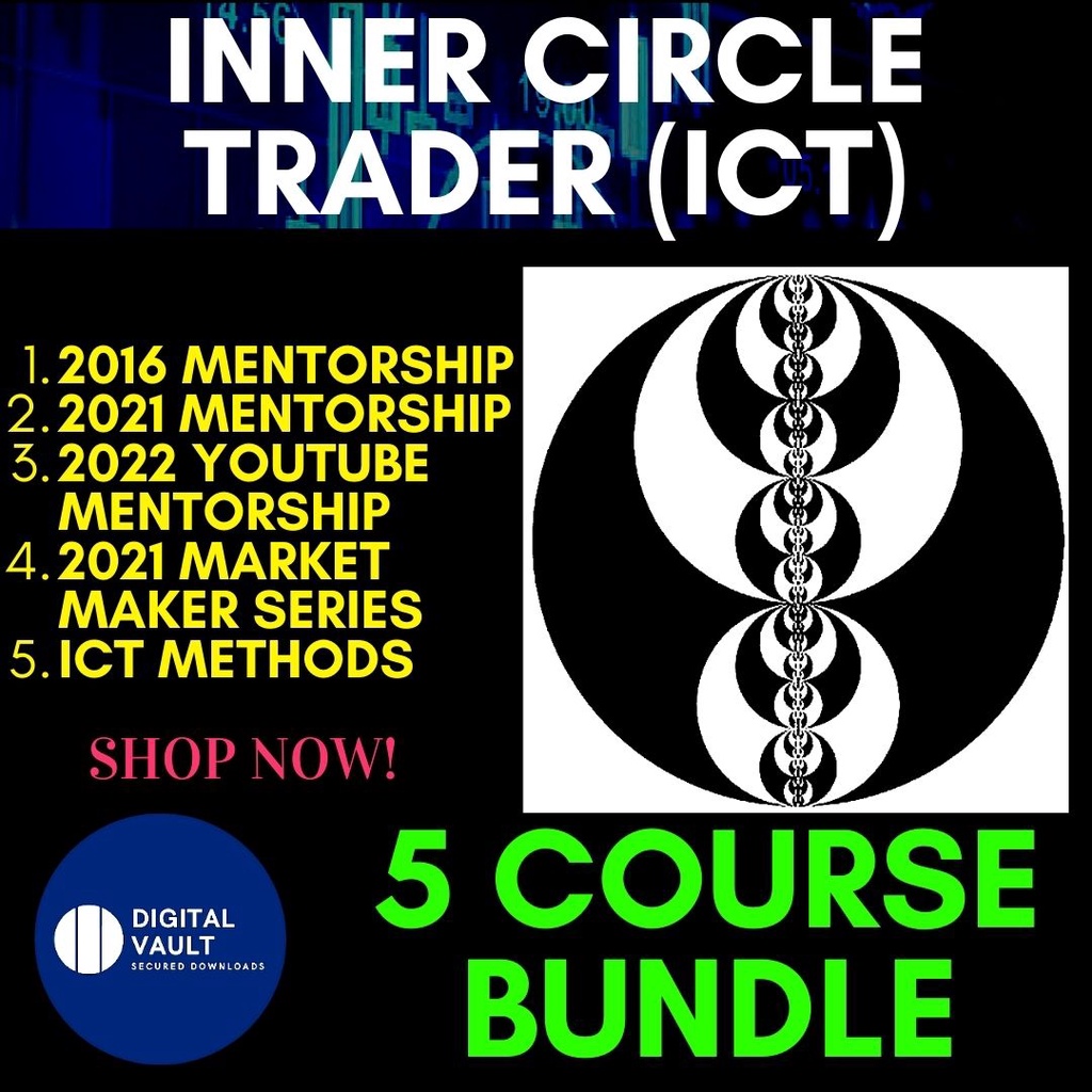 Inner Circle Trader Ict 5 Course Bundle Trading Course Mentorship