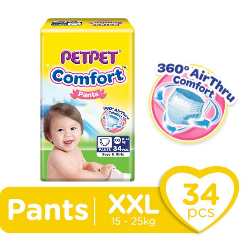 Petpet Comfort Pants Jumbo Pack XXL34 - 1 pack | Shopee Malaysia