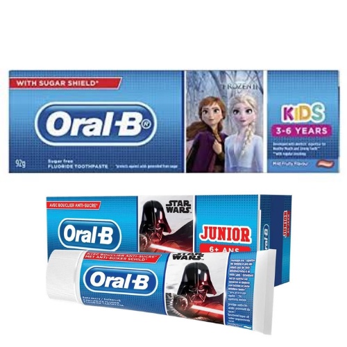 Oral B Kids Toothpaste 92G (Frozen 3+ / Starwars 6+) | Shopee Malaysia