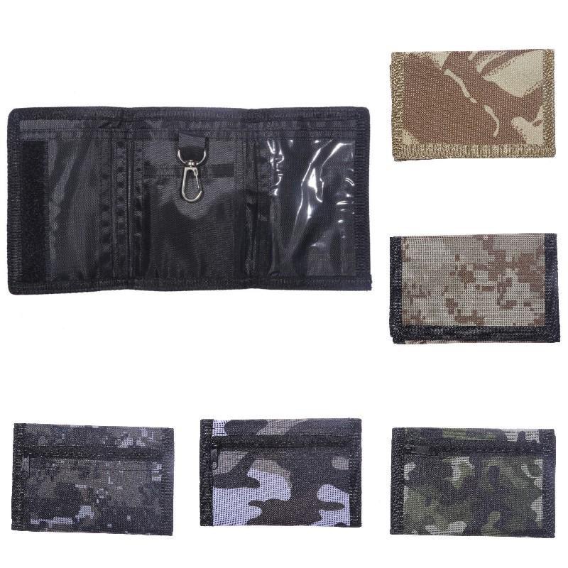 Outdoor Canvas Wallet with Zipper Boys Children Men's Travel Coin Purse ...