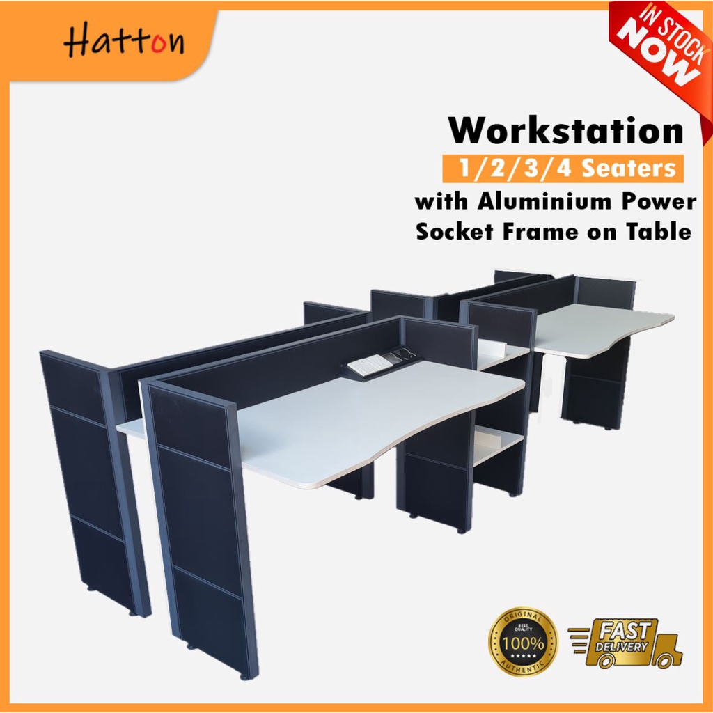 Hatton Workstation Partition for 1 to 4 Seaters (DIY) | Designer ...