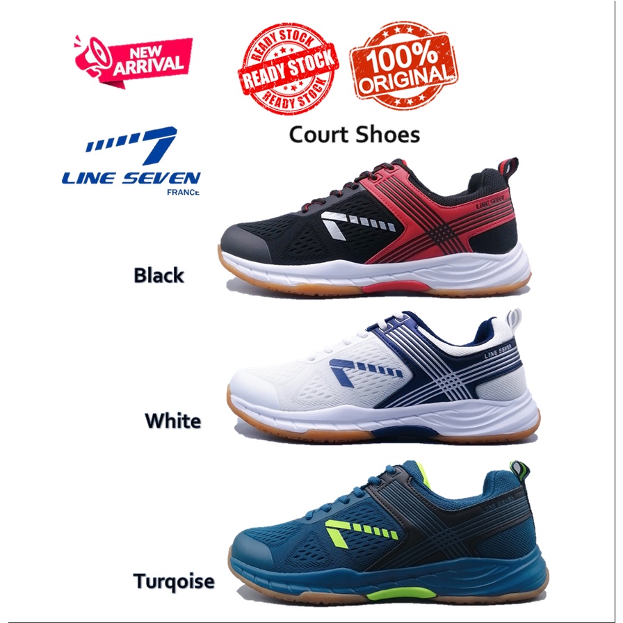 [Line Seven] Line7 L7 CS-2159 Court Shoes/Badminton Shoes/Sports Shoes ...