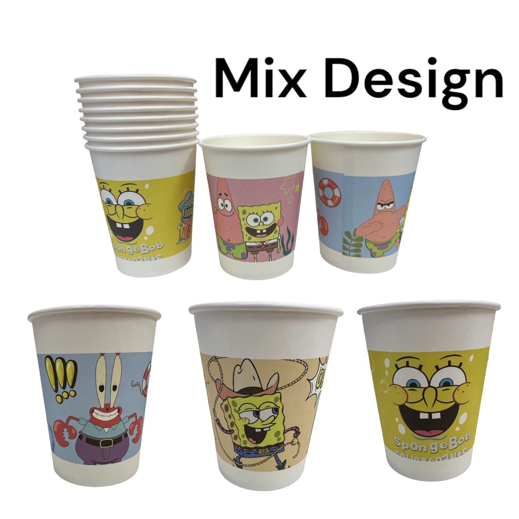 10 pcs Isales Party Balloon Party Deco 10 SpongeBob Mix Birthday Hari ...