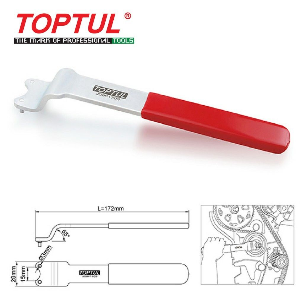 TOPTUL Timing Belt Tensioner Adjustment Tool JDBP1703 | Shopee Malaysia