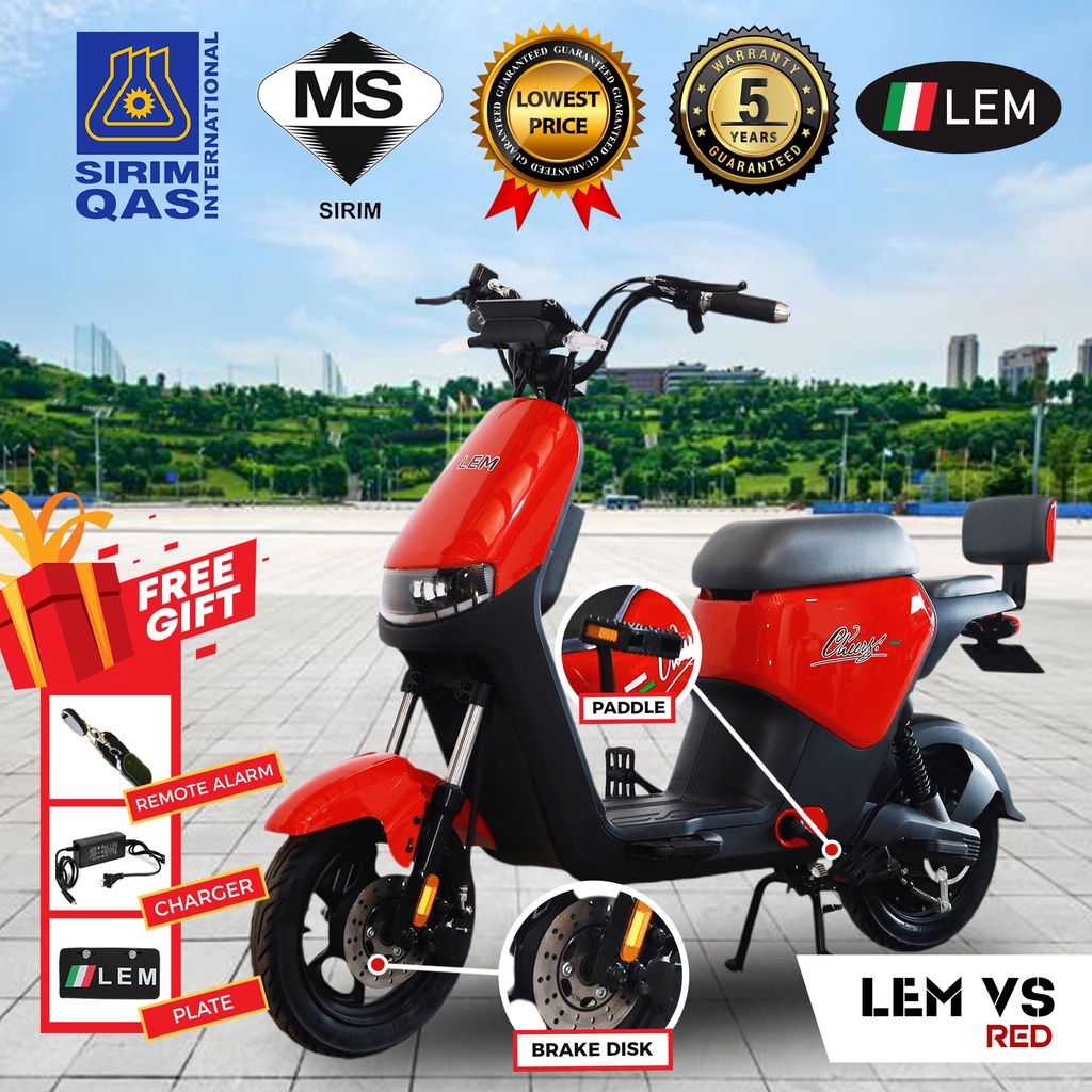 ★LEM★NEW ELECTRIC BIKE/ELECTRIC BICYCLE MODEL LEM VS | Shopee Malaysia