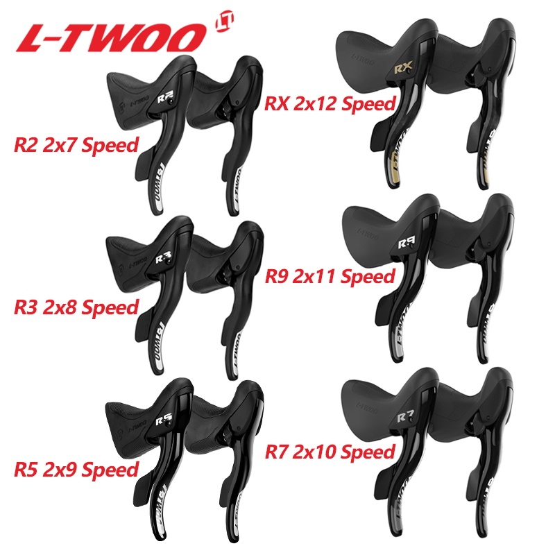LTWOO Road Bike Shifters RX/R9/R7/R5/R3/R2 24/22/20/18/16/14 Speed Lever Brake Bicycle ...