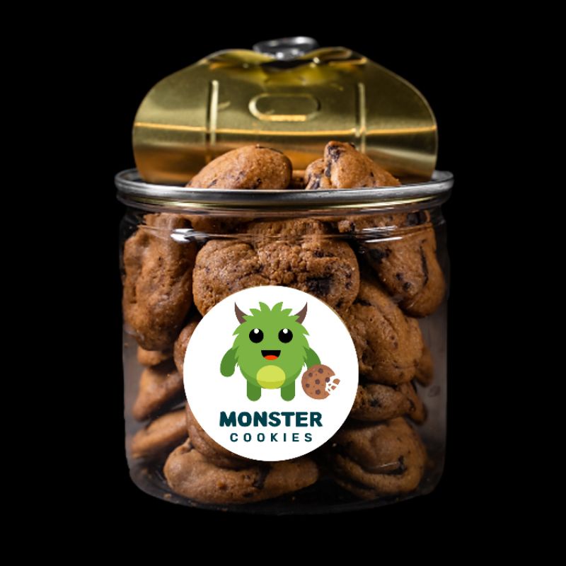 Monster Brown Sugar Choco-Chip Cookies | Shopee Malaysia