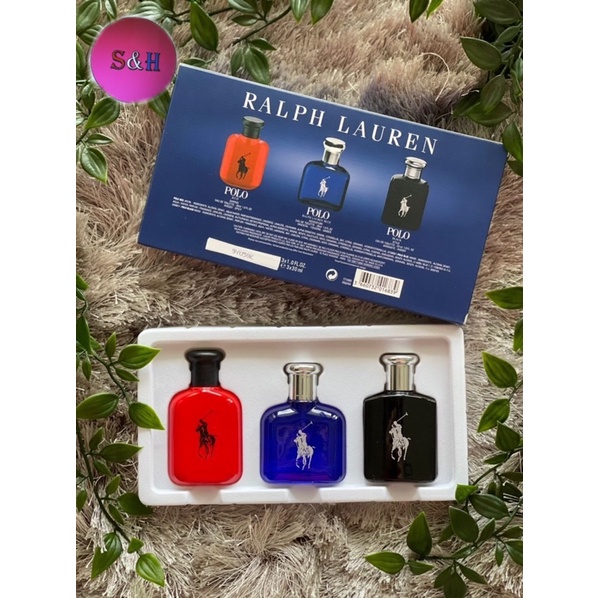 POLO RALPH LAUREN PERFUME GIFT SET 3IN1 3X40 ML / POLO RALPH LAUREN ...