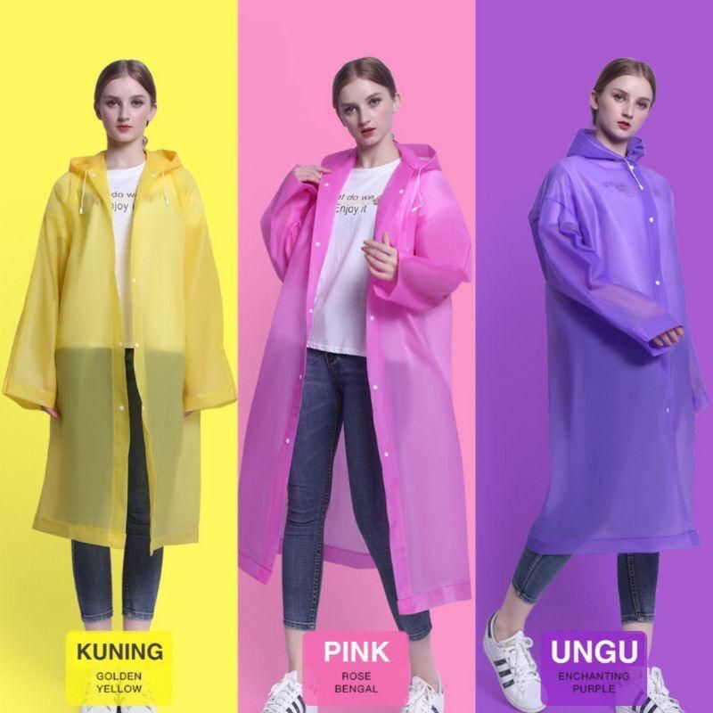 Peva Raincoat/Contemporary Korean Raincoat | Shopee Malaysia