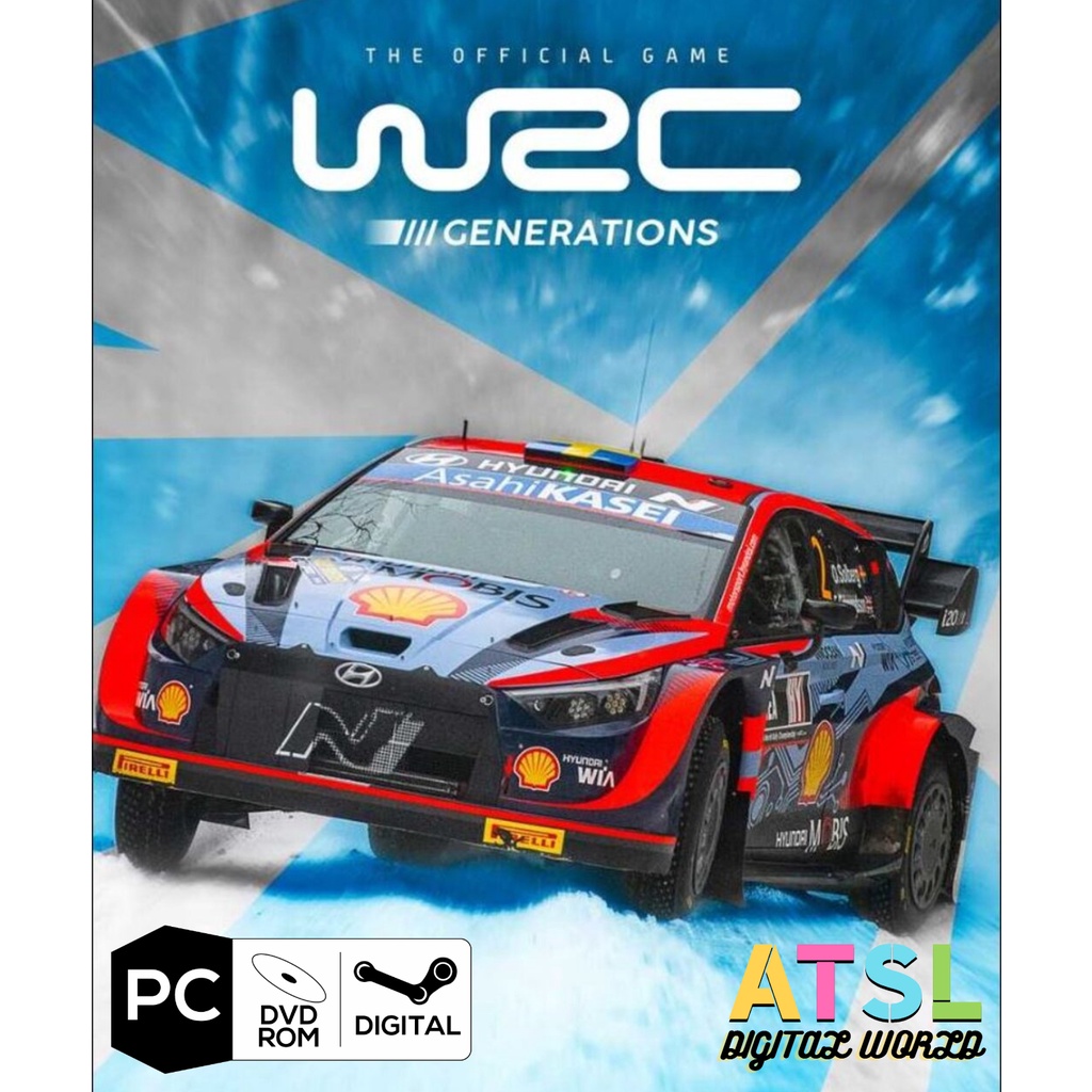 [Original PC Game] WRC Generations – The FIA WRC Official Game | Shopee ...