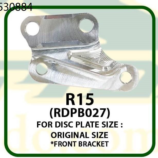 Brembo P4 Bracket Yamaha R15 V3 Non-ABS 4Pot Batman Nissin Rapido RCB ...