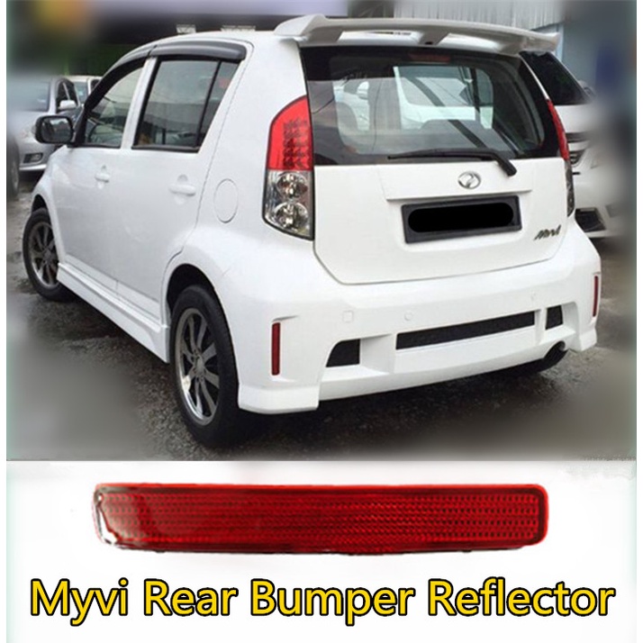 DC- Perodua Myvi SE1 2007 Rear Bumper Reflector | Shopee Malaysia