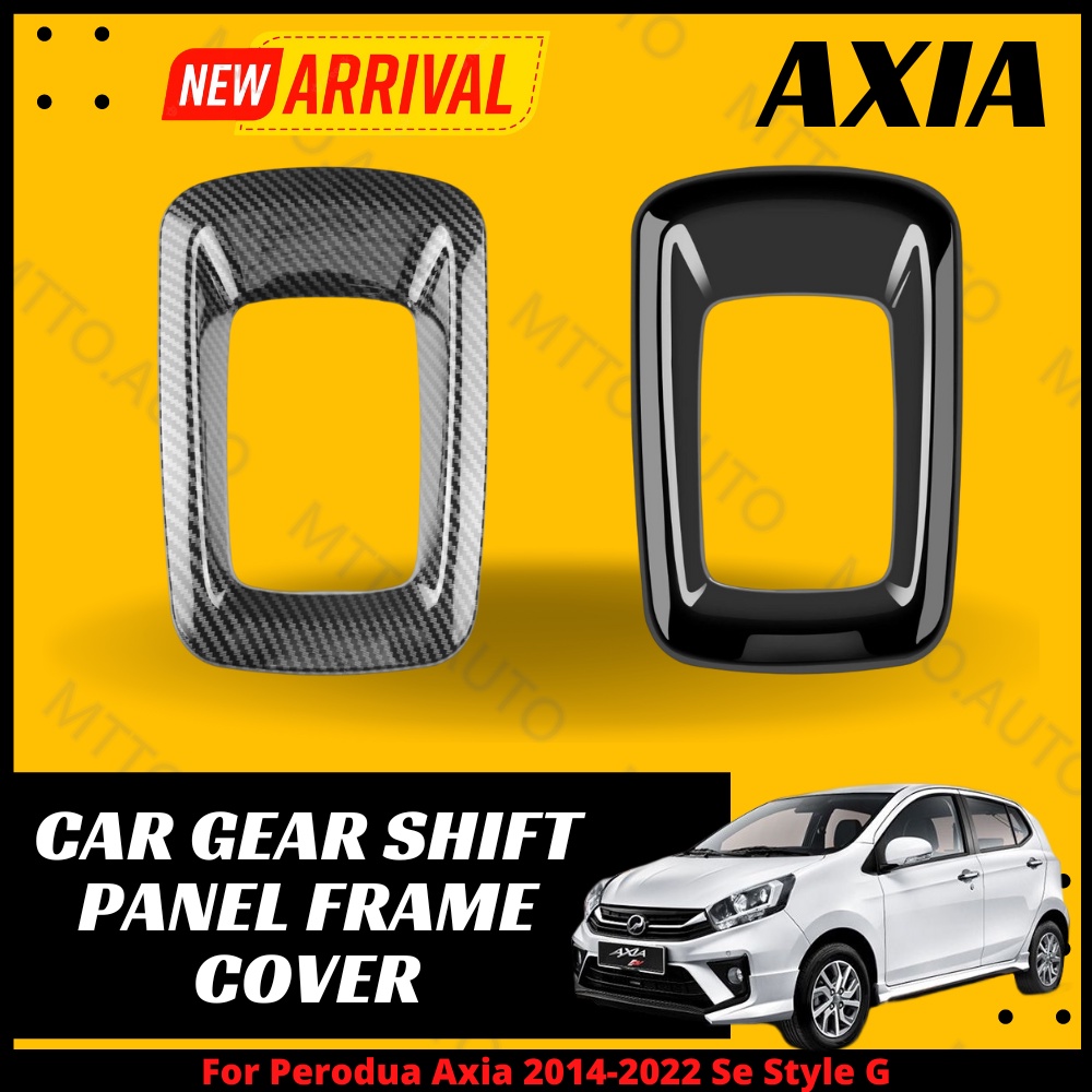 MTTO Perodua Axia 2014-2022 Interior Car Gear Shift Panel Frame Cover ...