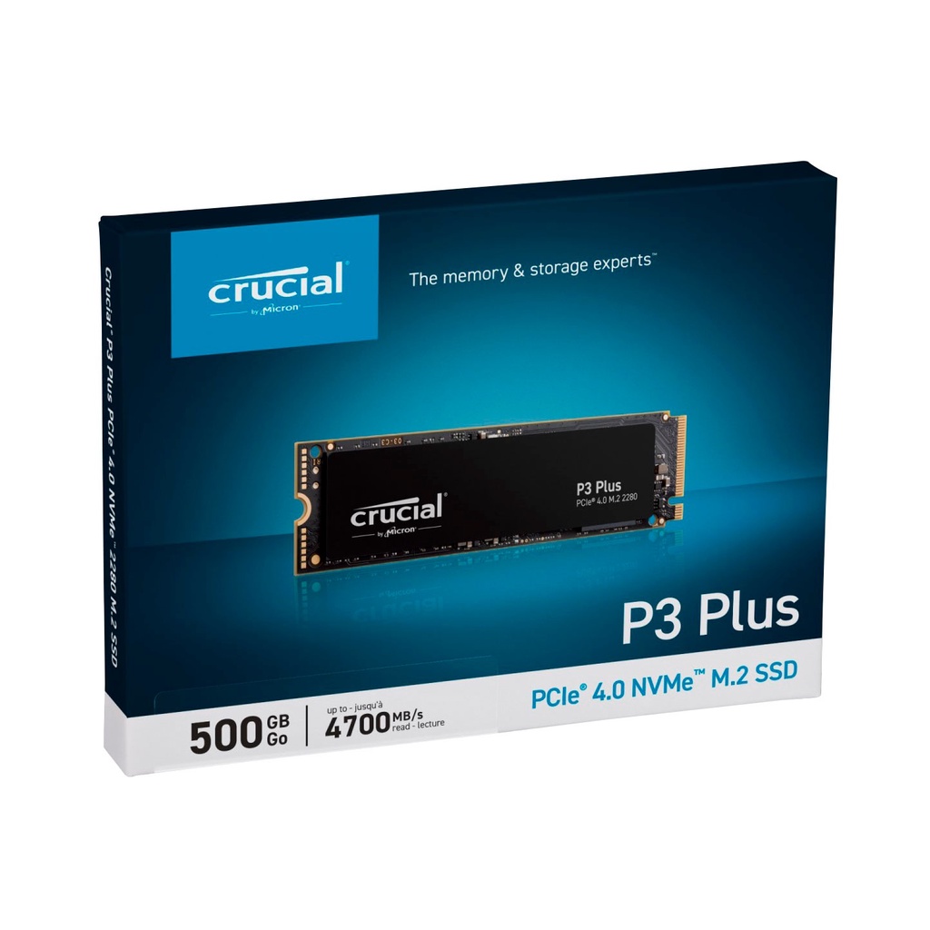 CRUCIAL P5 PLUS / P3 PLUS GAMING SSD M.2 NVME GEN 4.0 PCIE INTERNAL SOLID STATE DRIVE 3D NAND ...