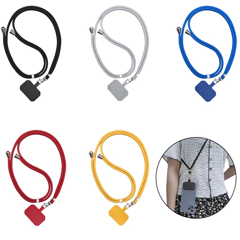 Universal Phone Lanyard Joint Adjustable Detachable Neck Lanyard Strap ...
