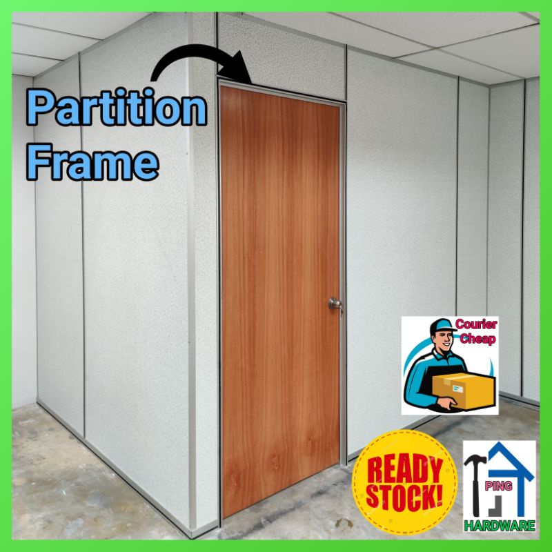 Partition Frame Pintu/Door Jamb Aluminium/ Partition Besi | Shopee Malaysia