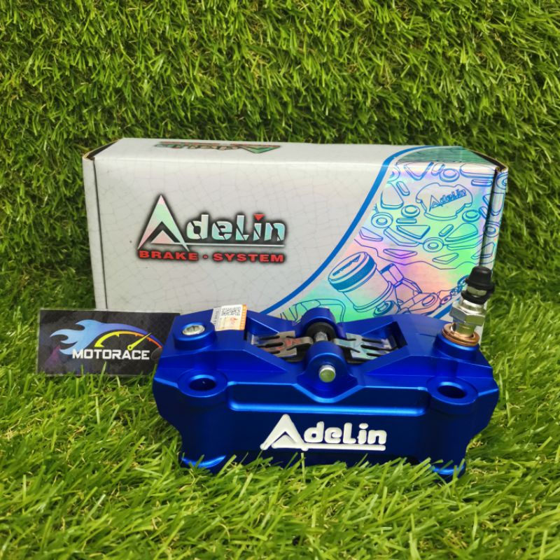 ADELIN RACING FRONT CALIPER Y15ZR V2 YAMAHA SINGLE DISC ADL-18 4POT ...