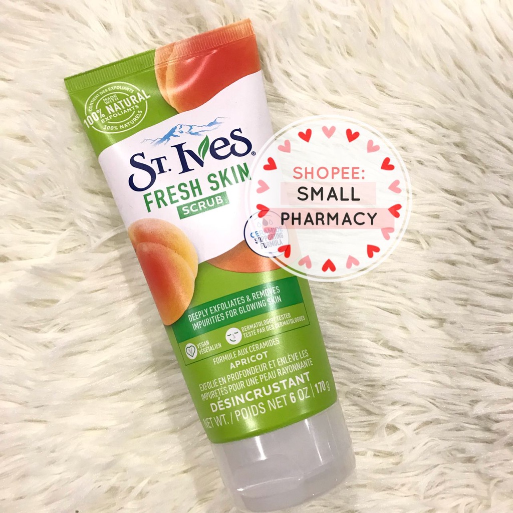 St. Ives Face Scrub 50g / 170g - Rose/ Apricot/ Avoacdo/ Acne Control ...