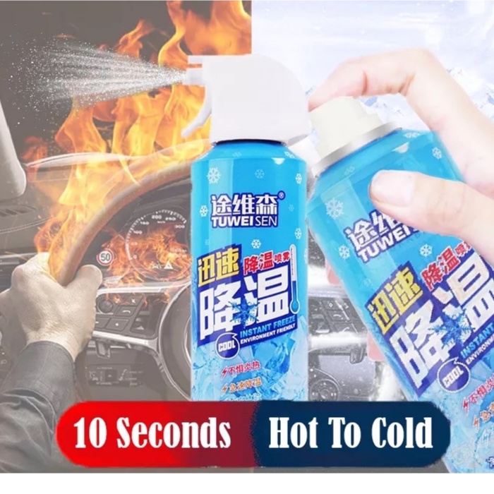 MKR Tuweisen Instant Cooling Spray Dry Ice / Semburan penyejuk udara ...