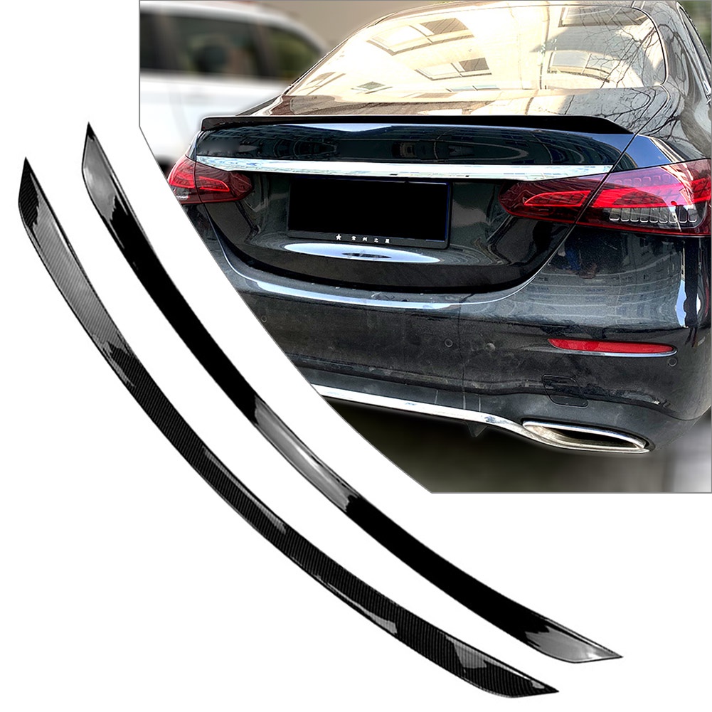 Car Rear Trunk Spoiler Wing Lip Splitter Trim For Mercedes Benz W213 E ...