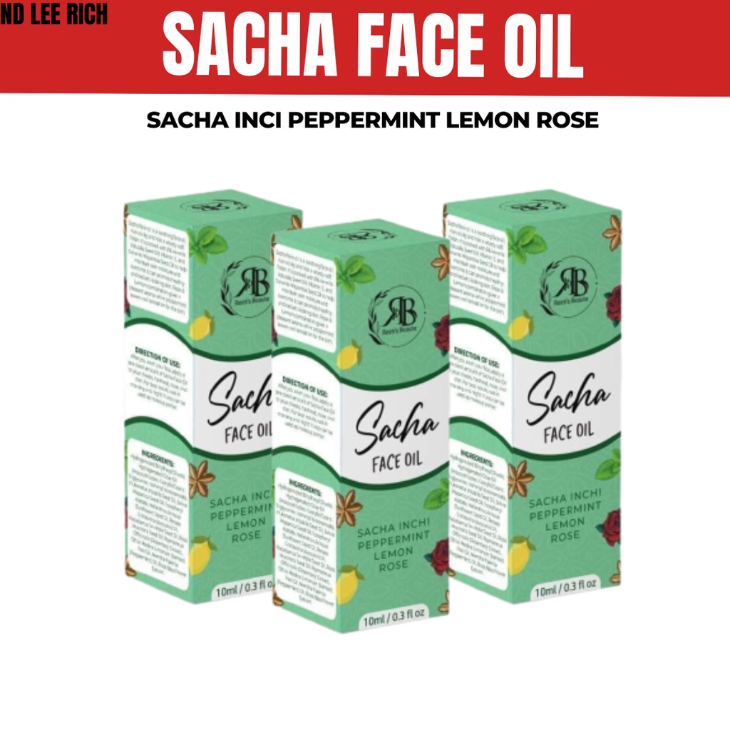 ORI HQ Sacha Face Oil Sacha Oil Scha Oil Minyak Sacha Inchi Oil ...