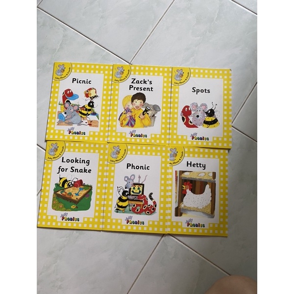 Preloved Jolly Phonics Book Level 1 2 3 Inky Mouse & Friends Series ...