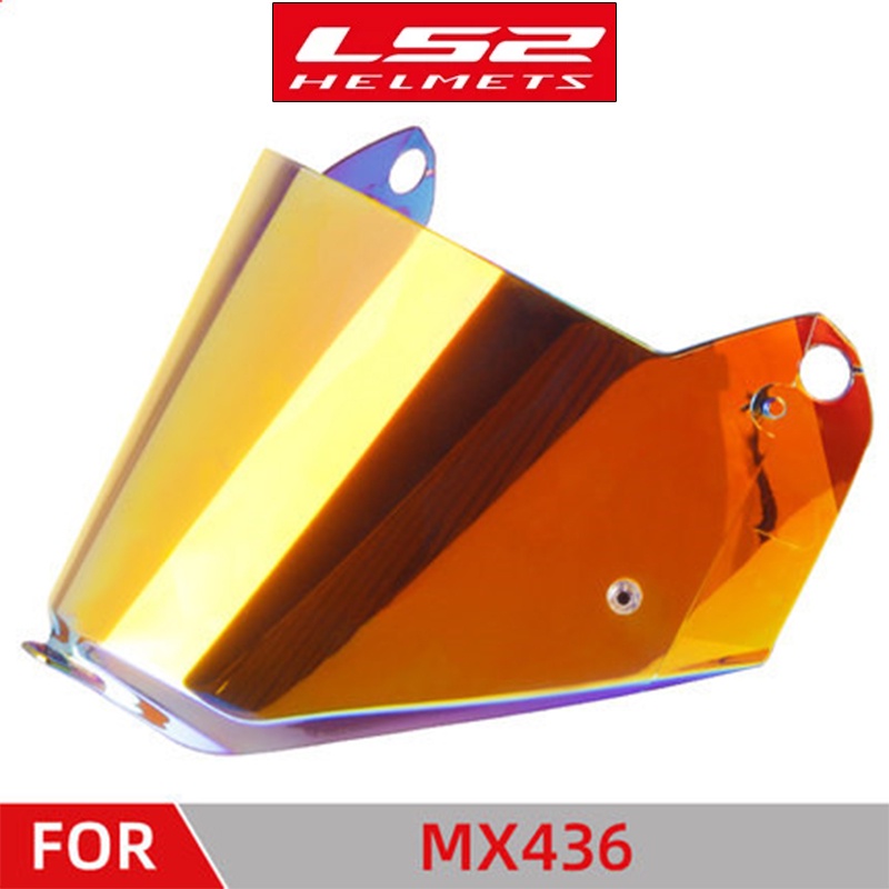 Original LS2 MX436 Motorcycle Helmet visor clear Pinlock Anti-fog patch ...
