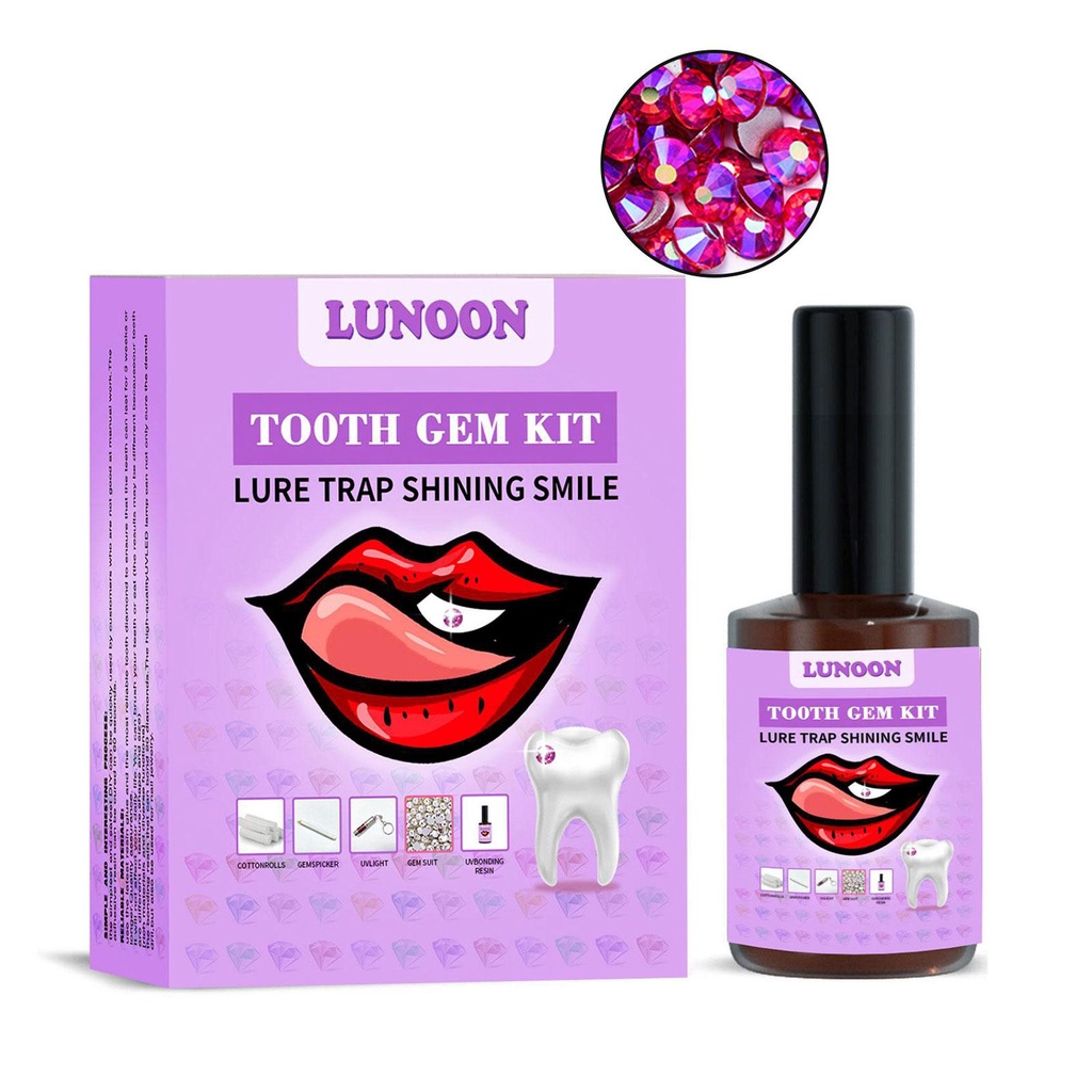 Tooth Gem Set Easy To Remove Beautiful White Teeth Easy Jewelry To ...