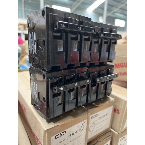 clearance) MEM m3 15a 3pole MCB miniature circuit breaker dcp | Shopee ...