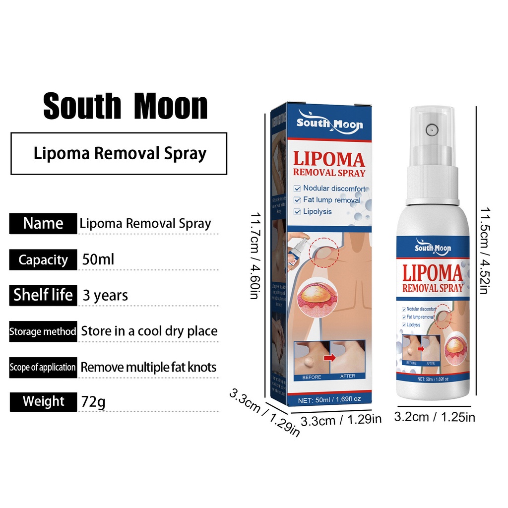 Lipoma Removal Spray Lipolysis Relieving Fat Lumps Hard Lumps Bulge ...