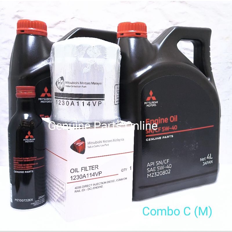 Mitsubishi Original Triton Pajero Sport 2.5cc 4D56 Fully Synthetic ...