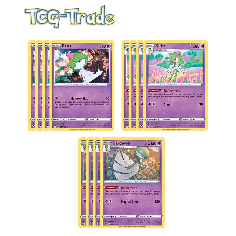 [Pokemon Player's Section] Play Set - SIT 69 Gardevoir Line Playset ...