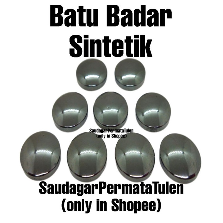 Batu Badar Sintetik (Lab-Created) | Shopee Malaysia