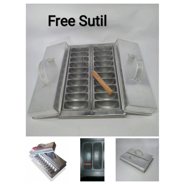 Pukis pan 20 holes l Bandros pan / pancong pan / cheap (polished ...