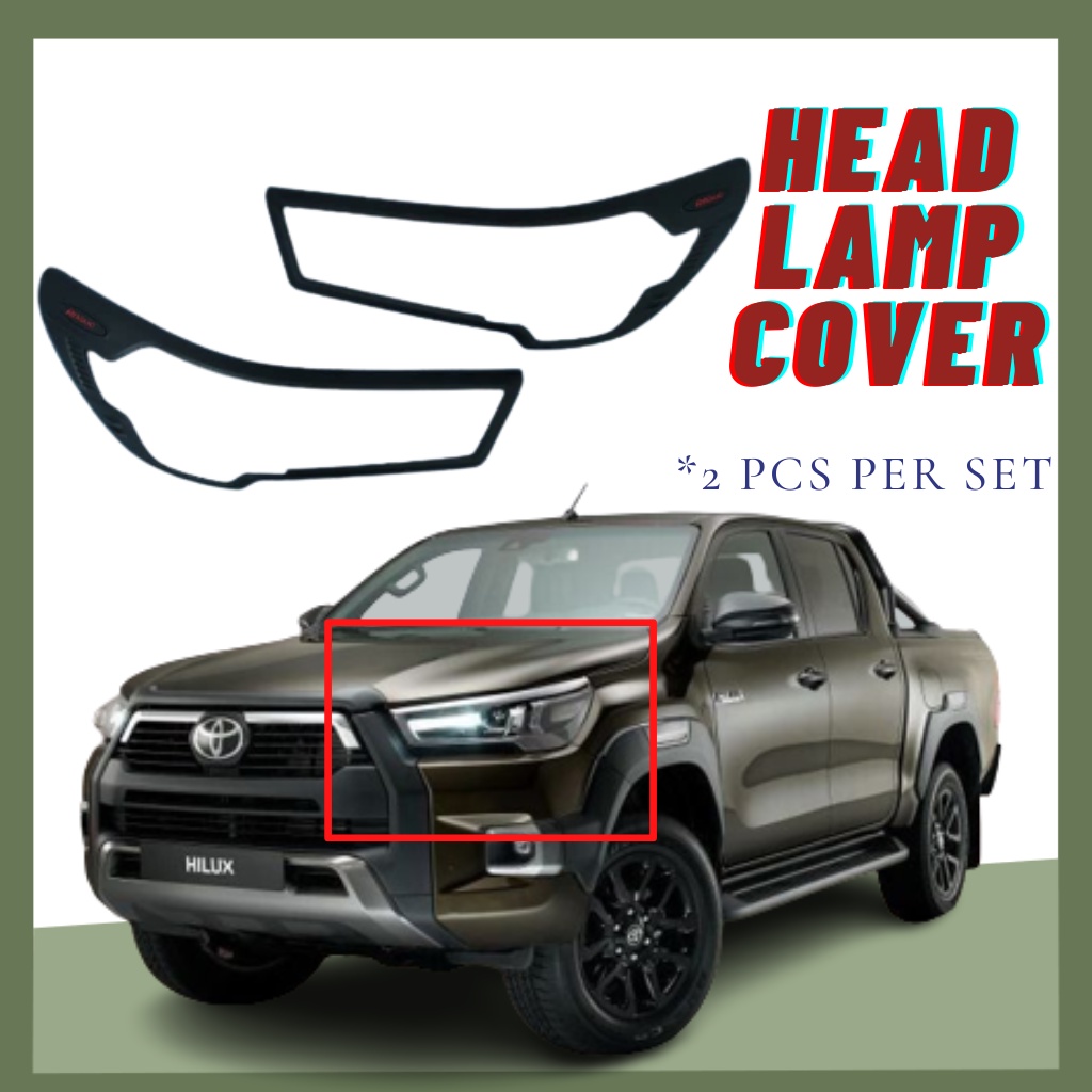 Toyota Hilux Revo Rogue 2015-2022 Tail Lamp Cover and Head Lamp Cover ...
