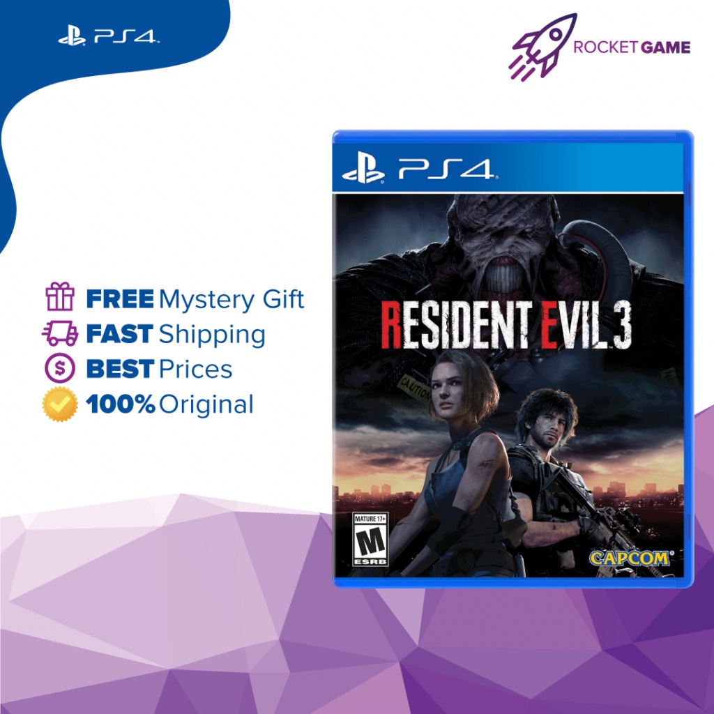 (PS4) Resident Evil 3 | RE3 (ENG) *Original Brand New & Sealed ...