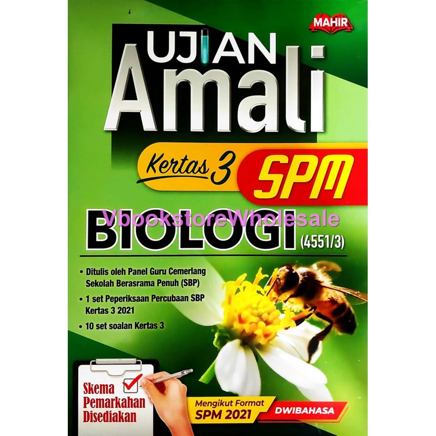 MAHIR UJIAN AMALI KERTAS 3 SPM BIOLOGI | Shopee Malaysia